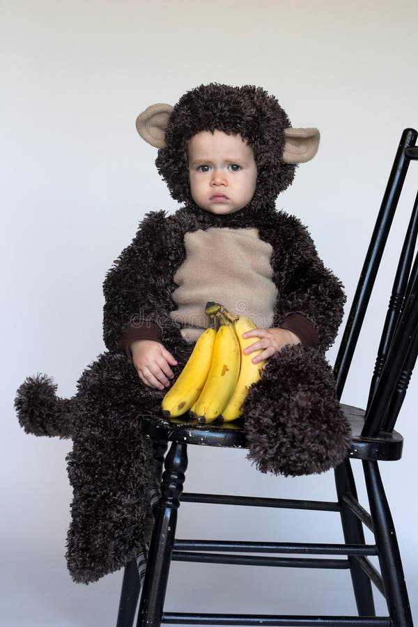 Monkey Boy stock photo. Image of good, cuddly, face, gorgeous - 3393218