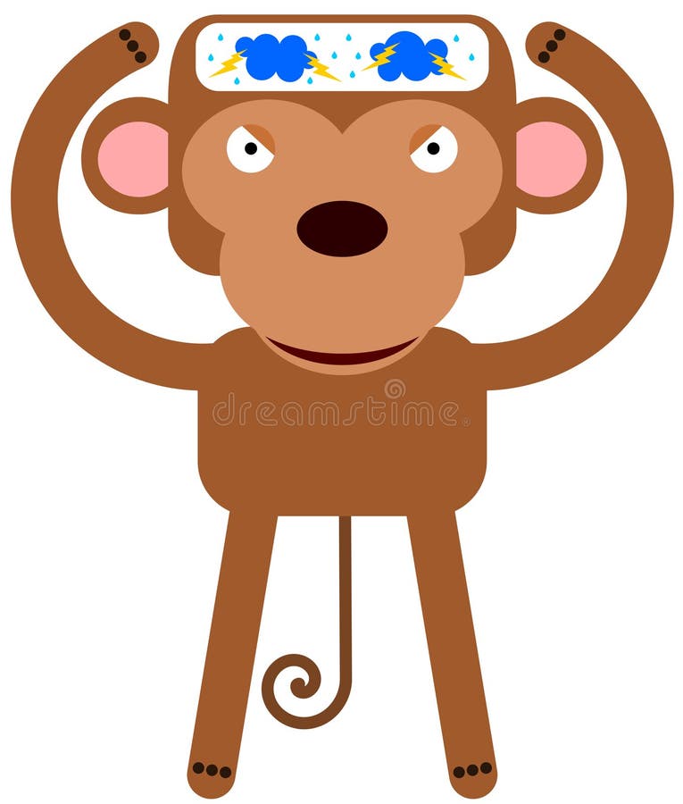 Monkey Brain Storm Picture. Image: 35059818