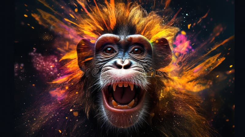 4,638 Ai Generated Monkey Stock Photos - Free & Royalty-Free Stock Photos from Dreamstime