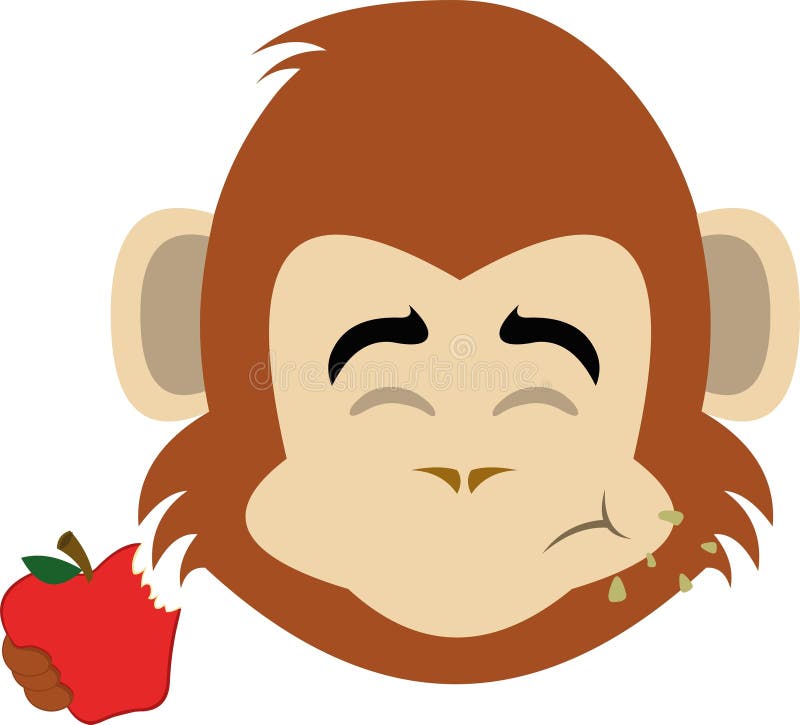 Emoticon Eating Apple Stock Illustrations – 489 Emoticon Eating Apple ...