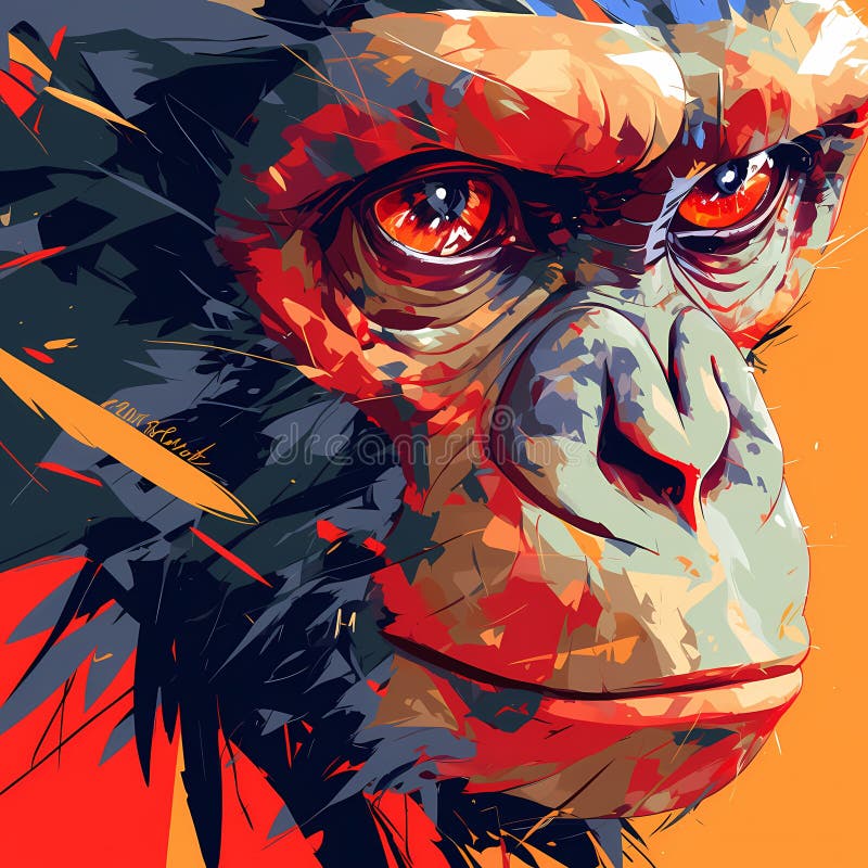 Dominant Red Head Stock Illustrations – 400 Dominant Red Head Stock ...