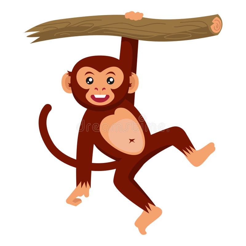 Cute Orang-utan Vector Illustr Stock Vector - Illustration of ...