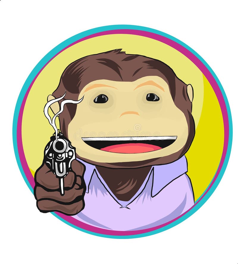 Monkey Gun Stock Illustrations – 348 Monkey Gun Stock Illustrations ...
