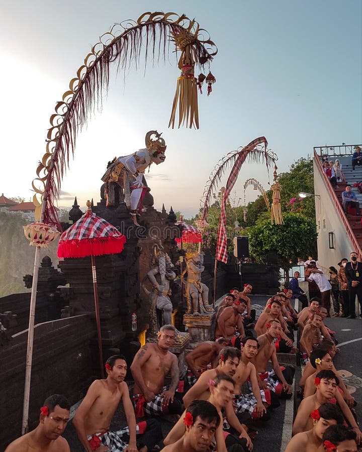Monkey Kecak Dance Bali Traditional Editorial Photo - Image of bali ...