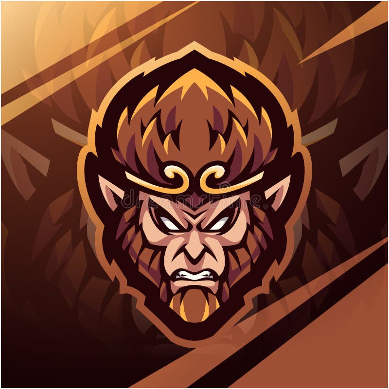 Mascot Esport Monkey Stock Illustrations – 610 Mascot Esport Monkey ...