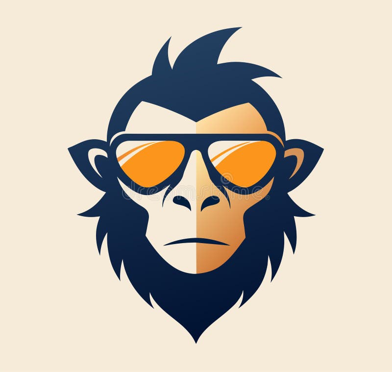 Monkey Mascot Logo Vector. Animal Vector Illustration Stock Vector ...
