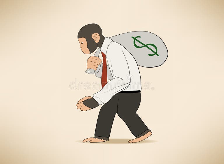 Ape Money Stock Illustrations – 272 Ape Money Stock Illustrations ...