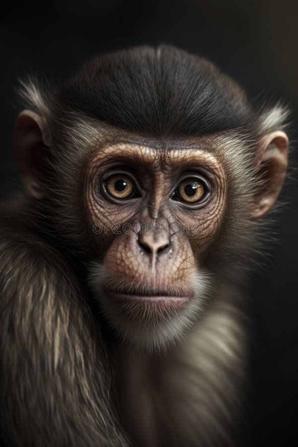Monkey Digital Painting Stock Illustrations – 605 Monkey Digital ...