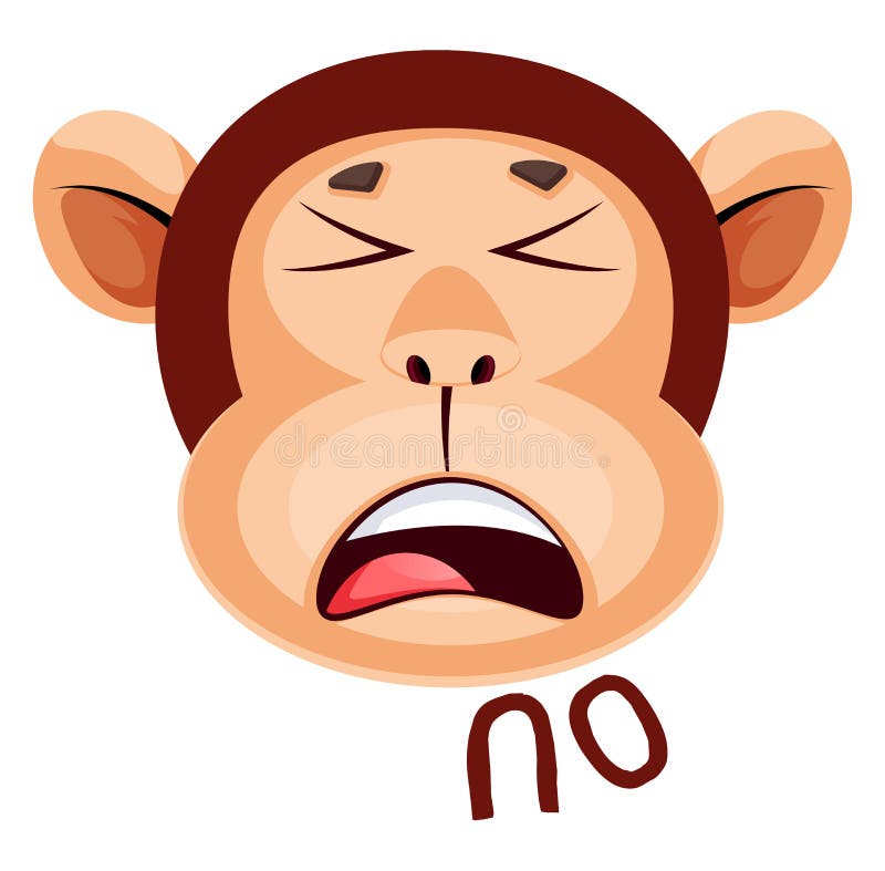 Unhappy Monkey Stock Illustrations – 150 Unhappy Monkey Stock ...