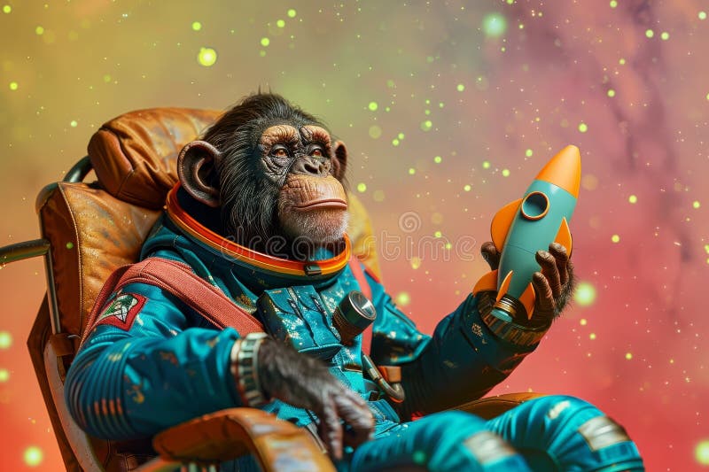 Monkey In Space Suit