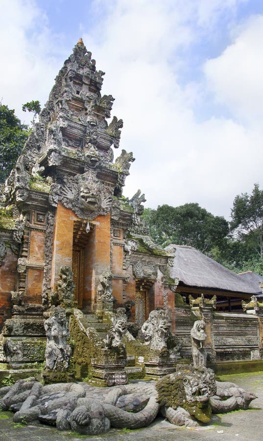 Monkey temple stock photo. Image of hinduism, indonesia - 31532726