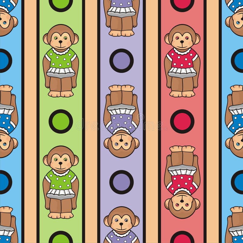 The monkey. Texture stock vector. Illustration of cheerful - 27260727