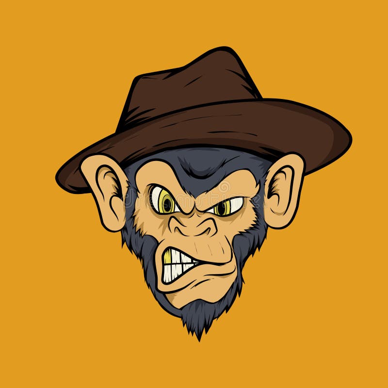Gangster Monkey Stock Illustrations – 78 Gangster Monkey Stock ...