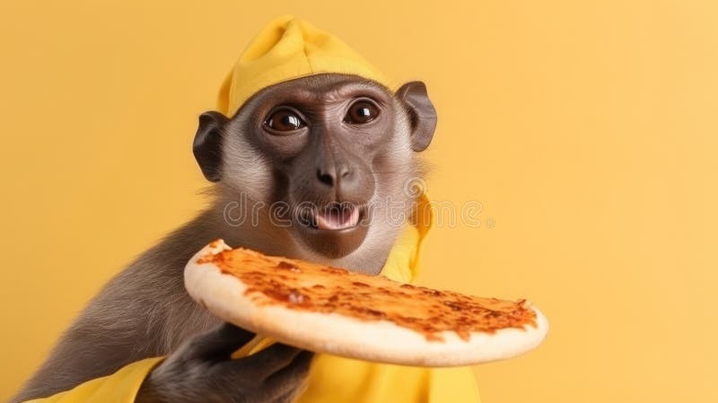 Monkey Eating Pizza Meme Stock Photos - Free & Royalty-Free Stock ...