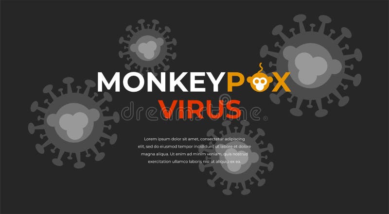 Monkeypox Infection Pandemic. Monkey Pox Virus Outbreak Pandemic Design ...