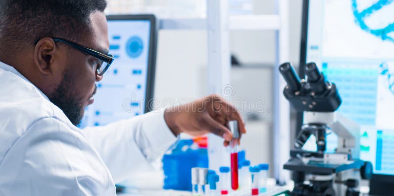 Monkeypox Research Laboratory. Professional Workers of a Modern ...