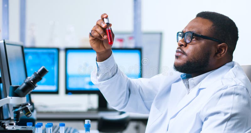Monkeypox Research Laboratory. Professional Workers of a Modern ...