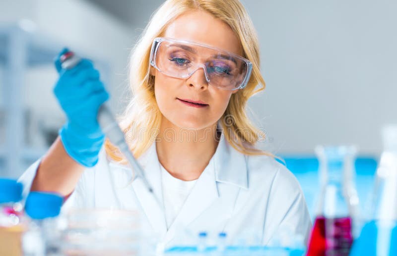 Monkeypox Research Laboratory. Professional Workers of a Modern ...