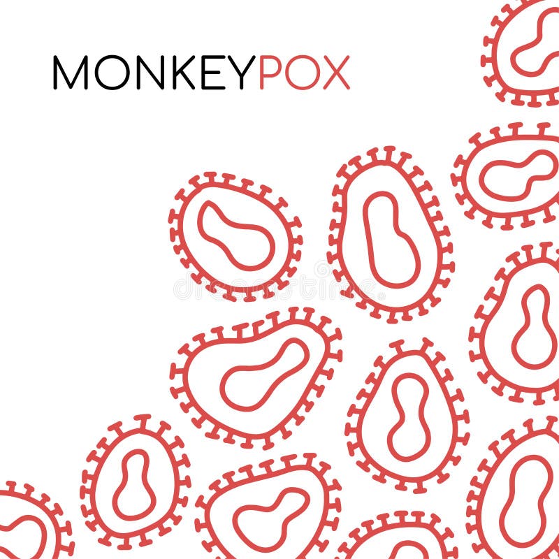 Monkeypox Virus Banner. Monkeypox Outbreak Pandemic Design with ...