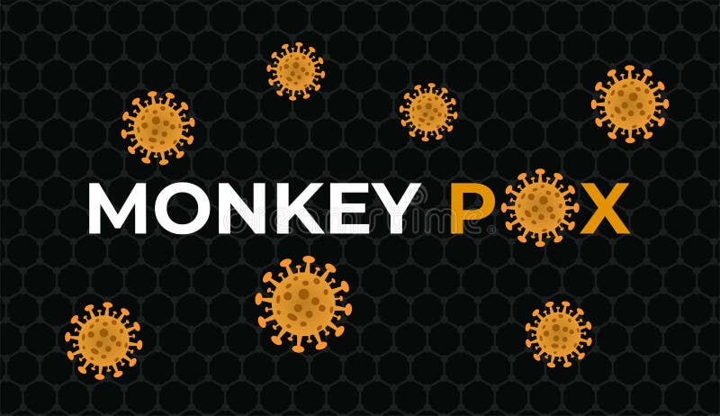 Monkeypox Virus Cells Outbreak Medical Banner. Monkey Pox Virus ...