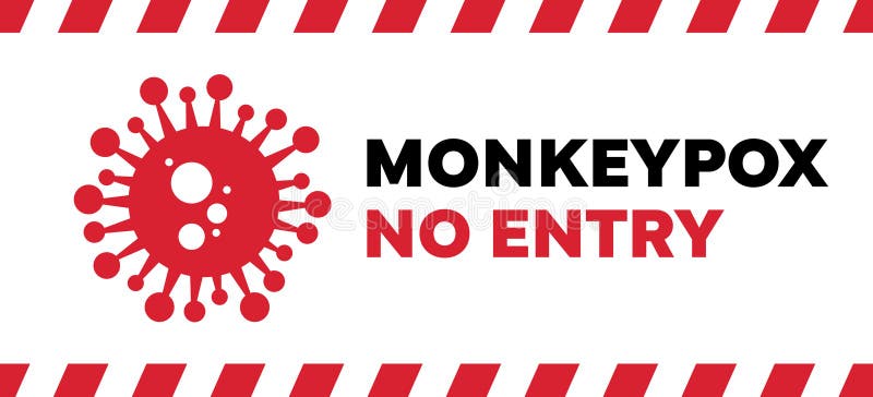 Monkeypox Virus Cells Outbreak Wide Medical Banner. Monkey Pox Virus ...