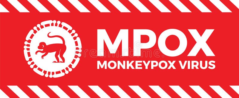 Monkeypox Virus Image, Smallpox Viruses. Medical Banner Illustrating ...