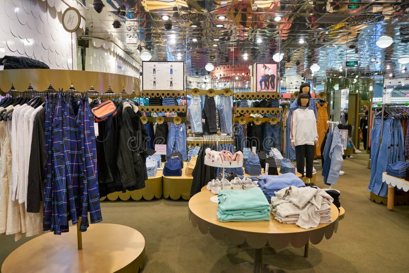 Monki store editorial stock photo. Image of readymade - 294480113