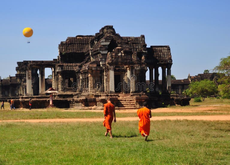 Angkor Wat Hot Air Balloon Stock Photos - Free & Royalty-Free Stock ...