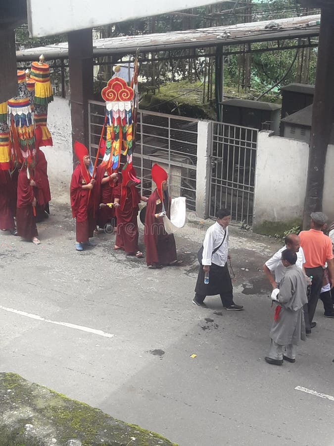 Monks editorial image. Image of rally, festival, celebrating - 122035790