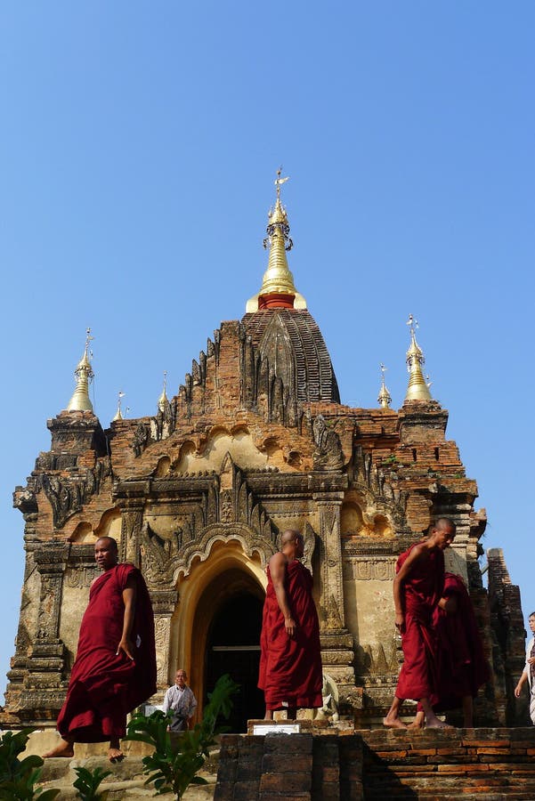 Historical Monastery in Myanmar Stock Photo - Image of asia, pagoda ...