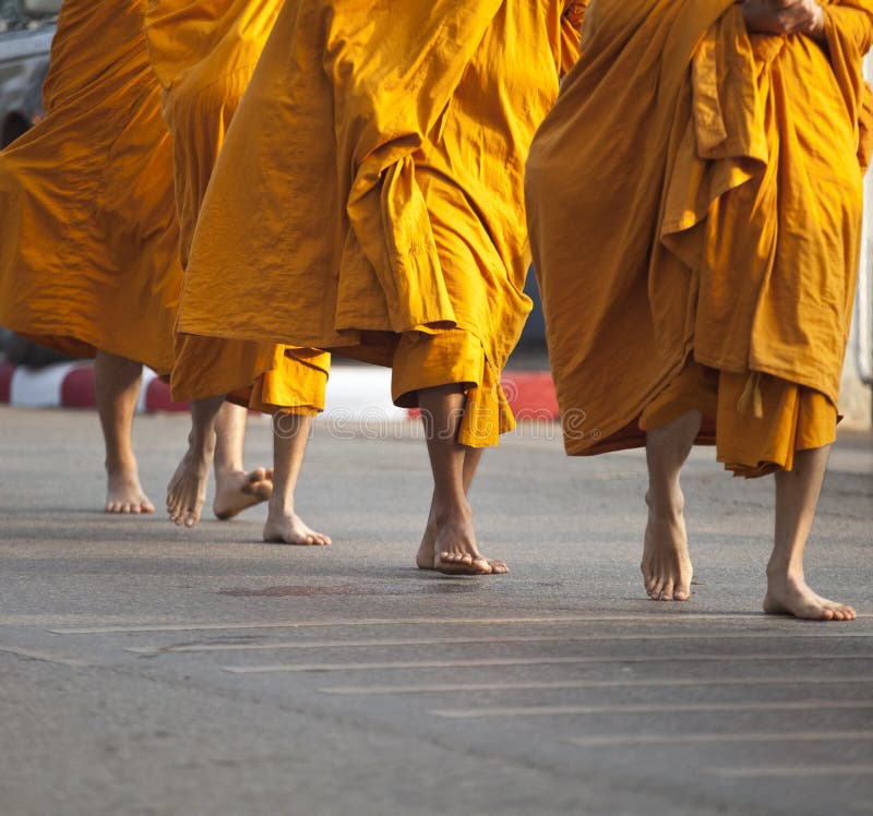 Monk s Feet stock image. Image of eastern, siam, buddhism - 2564345
