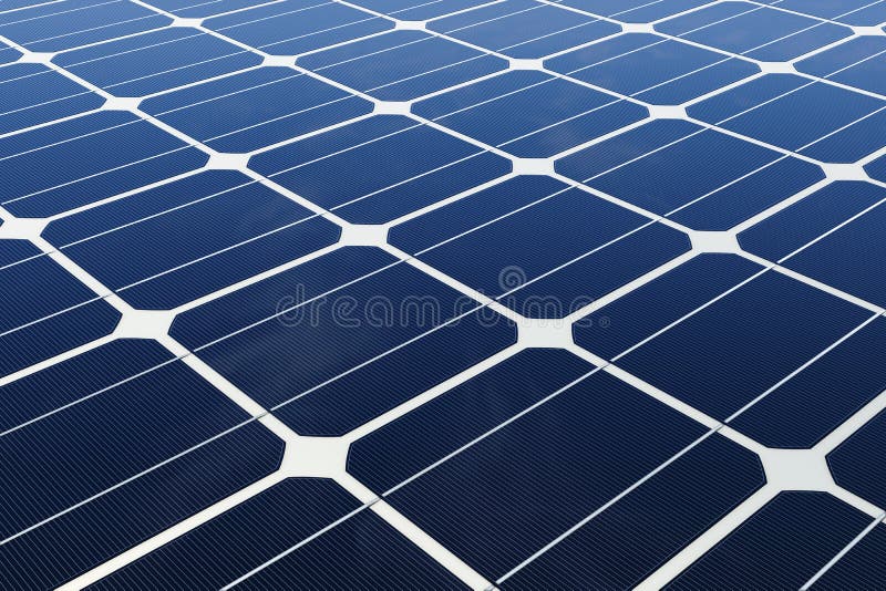 Mono-crystalline Solar Cells Stock Photo - Image of cell, photovoltaic ...
