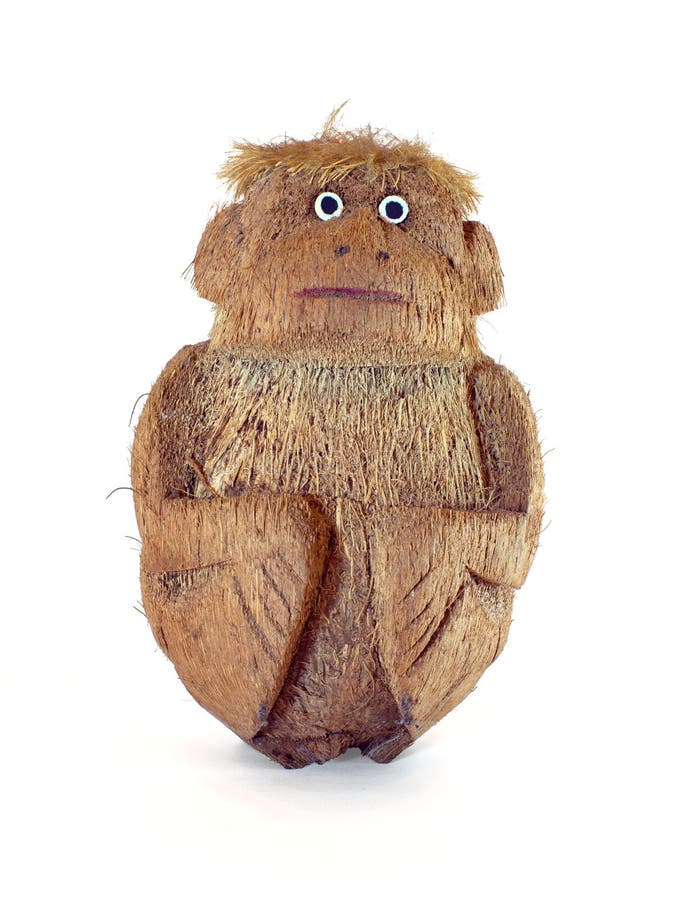 Mono del coco imagen de archivo. Imagen de interior, madera - 30711207