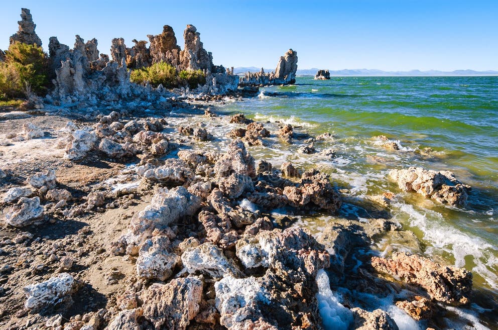 Mono Lake stock image. Image of geological, states, sediment - 61131395