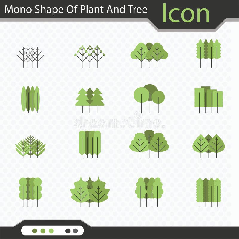 Simple Tree Icon Mono Stock Illustrations – 908 Simple Tree Icon Mono ...