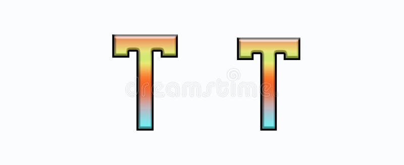 Mono Font Fonts Gradient Sans Serif Alphabet Letters Calligraphy Letter ...