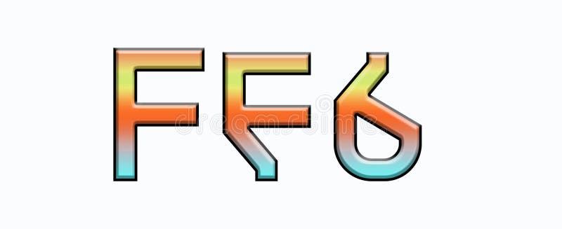 Mono Font Fonts Gradient Sans Serif Alphabet Letters Calligraphy Letter ...