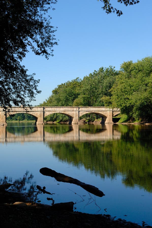 Close View of the Monocacy Aqueduct Stock Image - Image of abutment ...