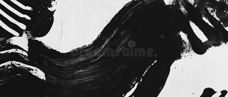 Monochromatic Black Ink Patterns Create Dynamic Textures with Various ...