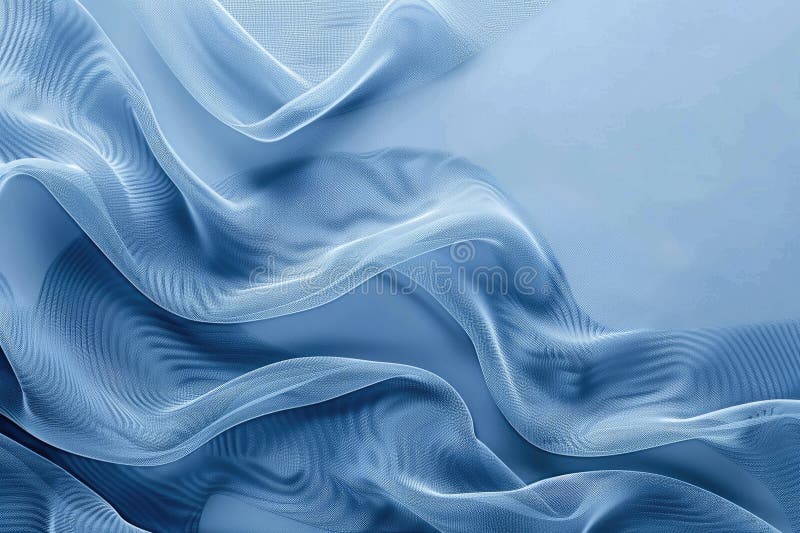 Monochromatic Blue Background with Subtle Abstract Shapes, Evoking a ...
