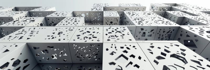 A Monochromatic Building with Intricate Geometric Outs Covering Its ...