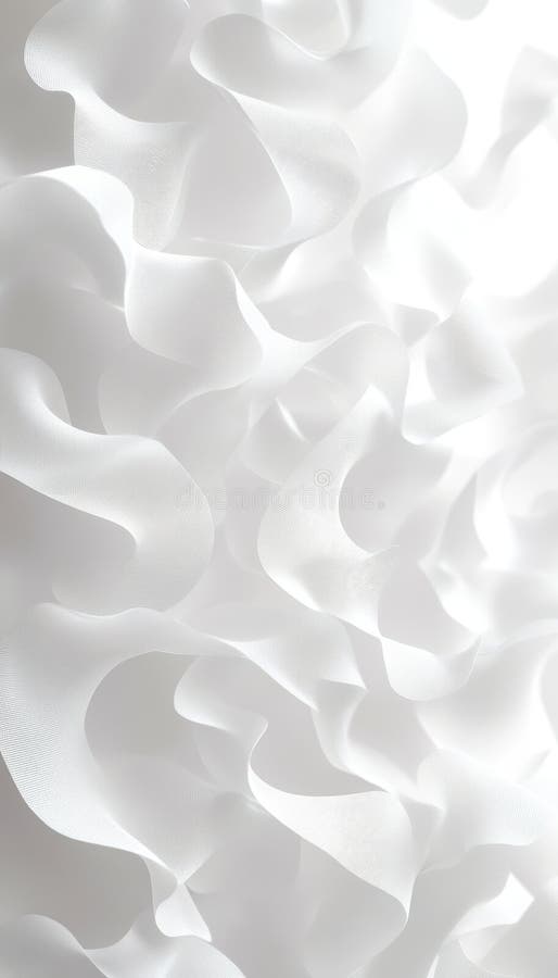 Monochromatic Ethereal Forms in Abstract Presentation with Textures ...