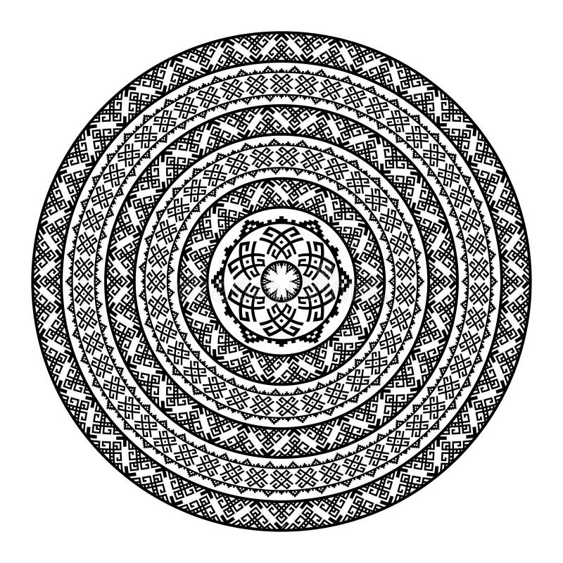 Round Pattern Filigree Vector Illustration Stock Illustrations – 9,996 ...