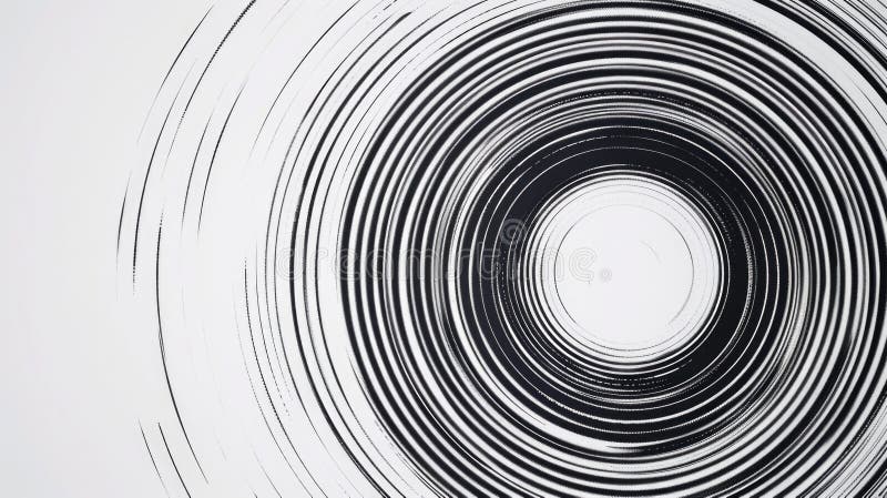 A Monochromatic Image of a Circular Object, Suitable for Various Design ...
