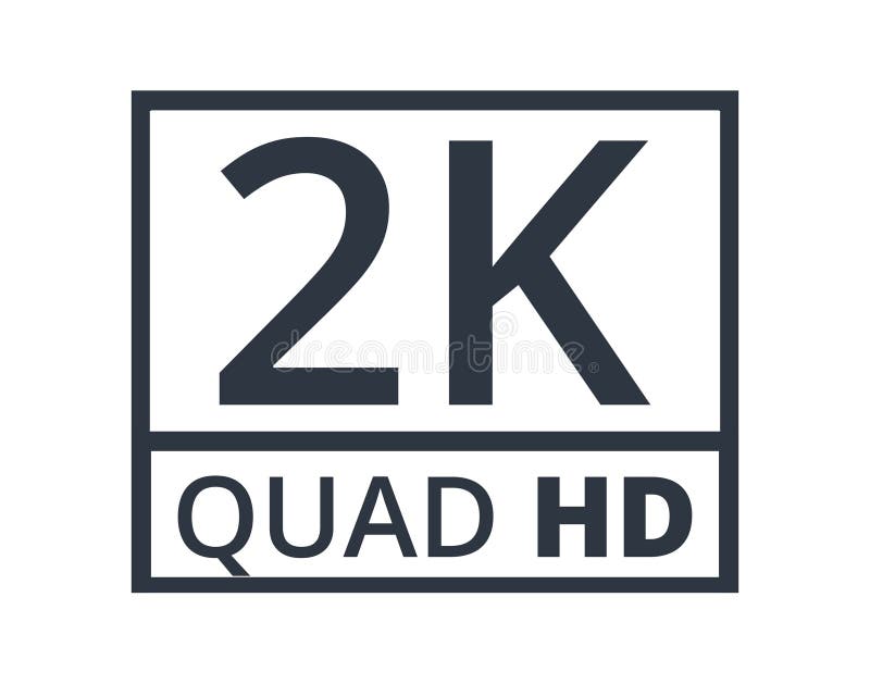 Monochromatic 2k Quad Resolution Symbol. Concept of Resolutions and ...