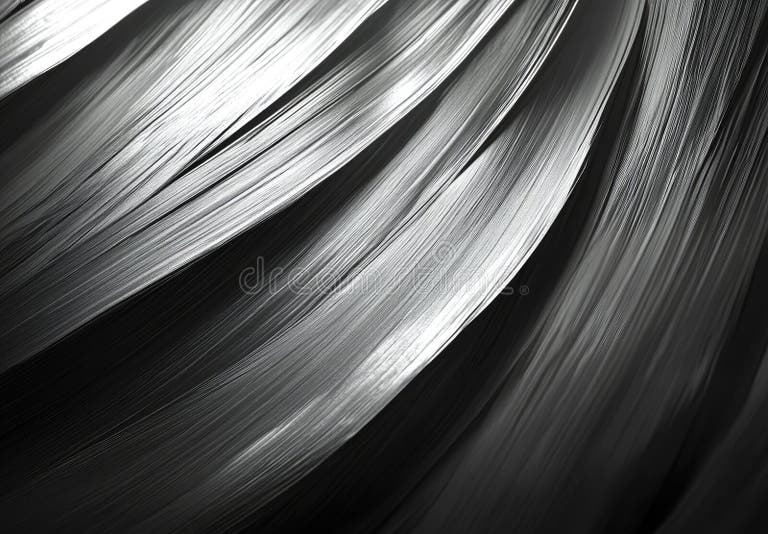 Abstract Flowing Strands Create an Elegant Textured Design for ...