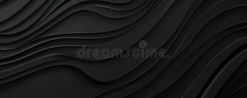 Monochromatic Undulating Forms High Resolution Stock Illustration ...
