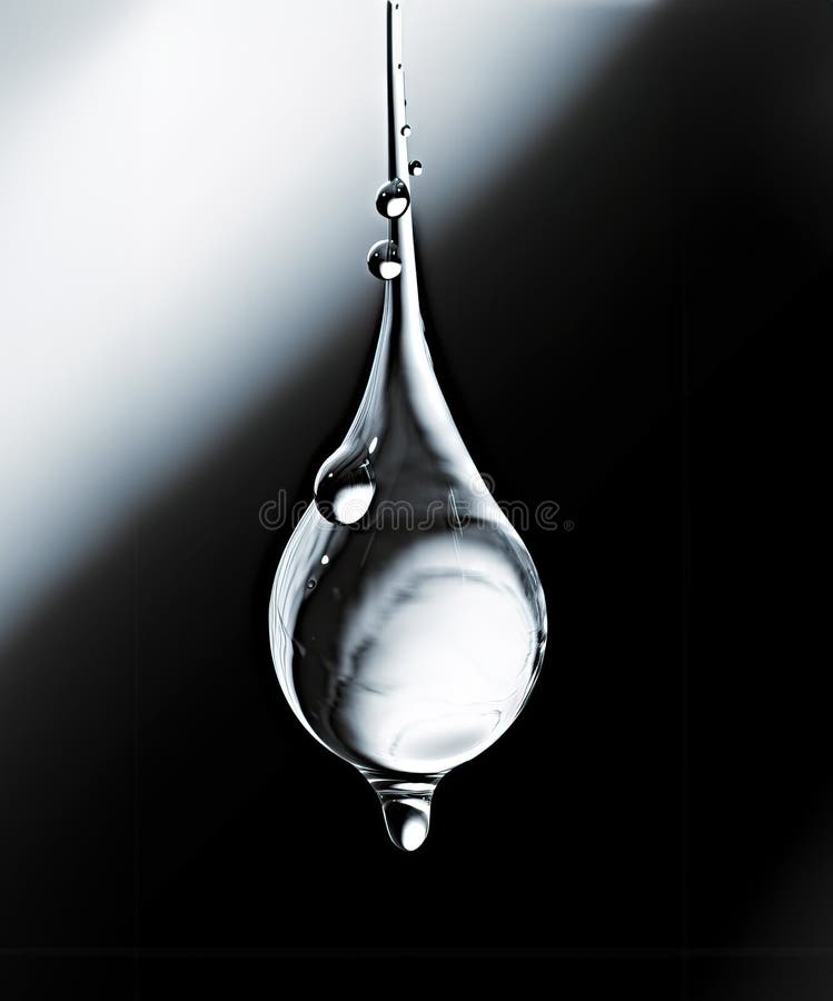 Monochromatic Waterdrop Stock Illustrations – 3 Monochromatic Waterdrop ...
