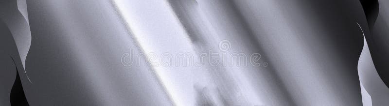 Monochrome Abstract Gradient Background. Wavy Planes on the Sides of ...