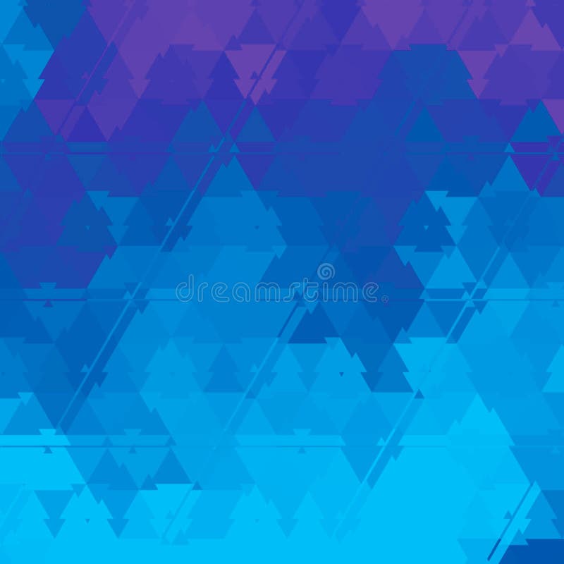Monochrome Blue Gradient Triangle Mosaic Tile Background Stock ...